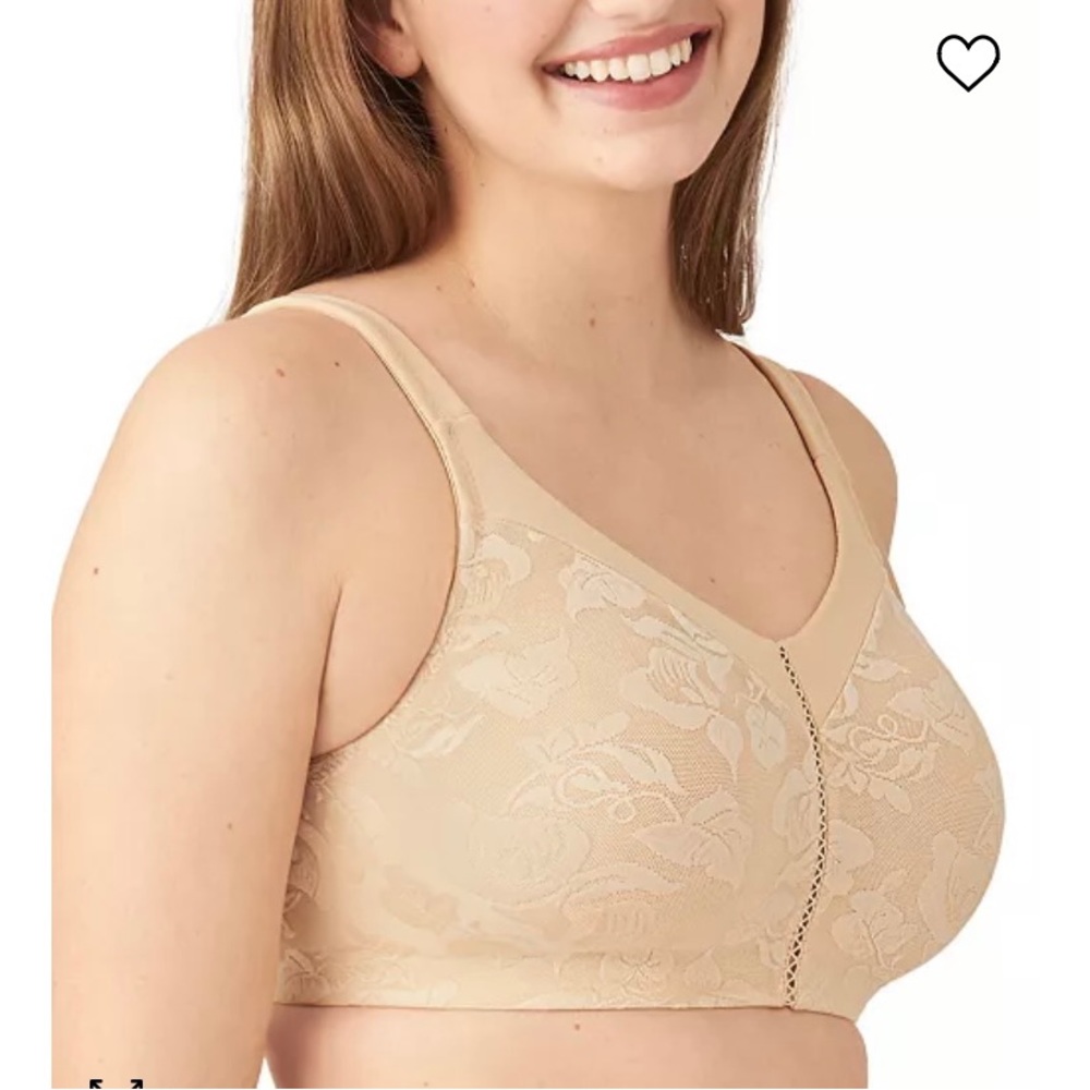 Wacoal Lace Detail Bra Size 38ddd Awareness Wireless … - Gem